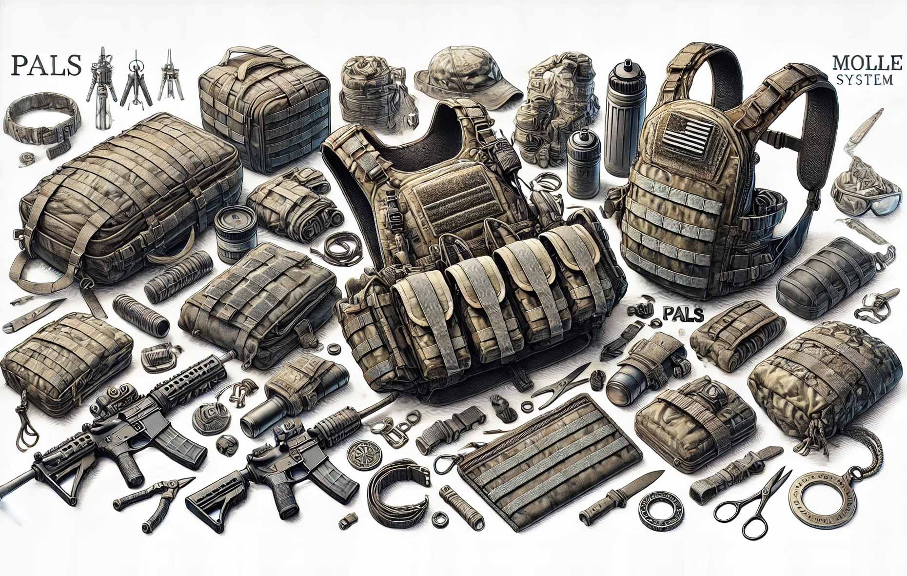 Master the MOLLE System: Your Guide to Gear Customization – Shield Concept