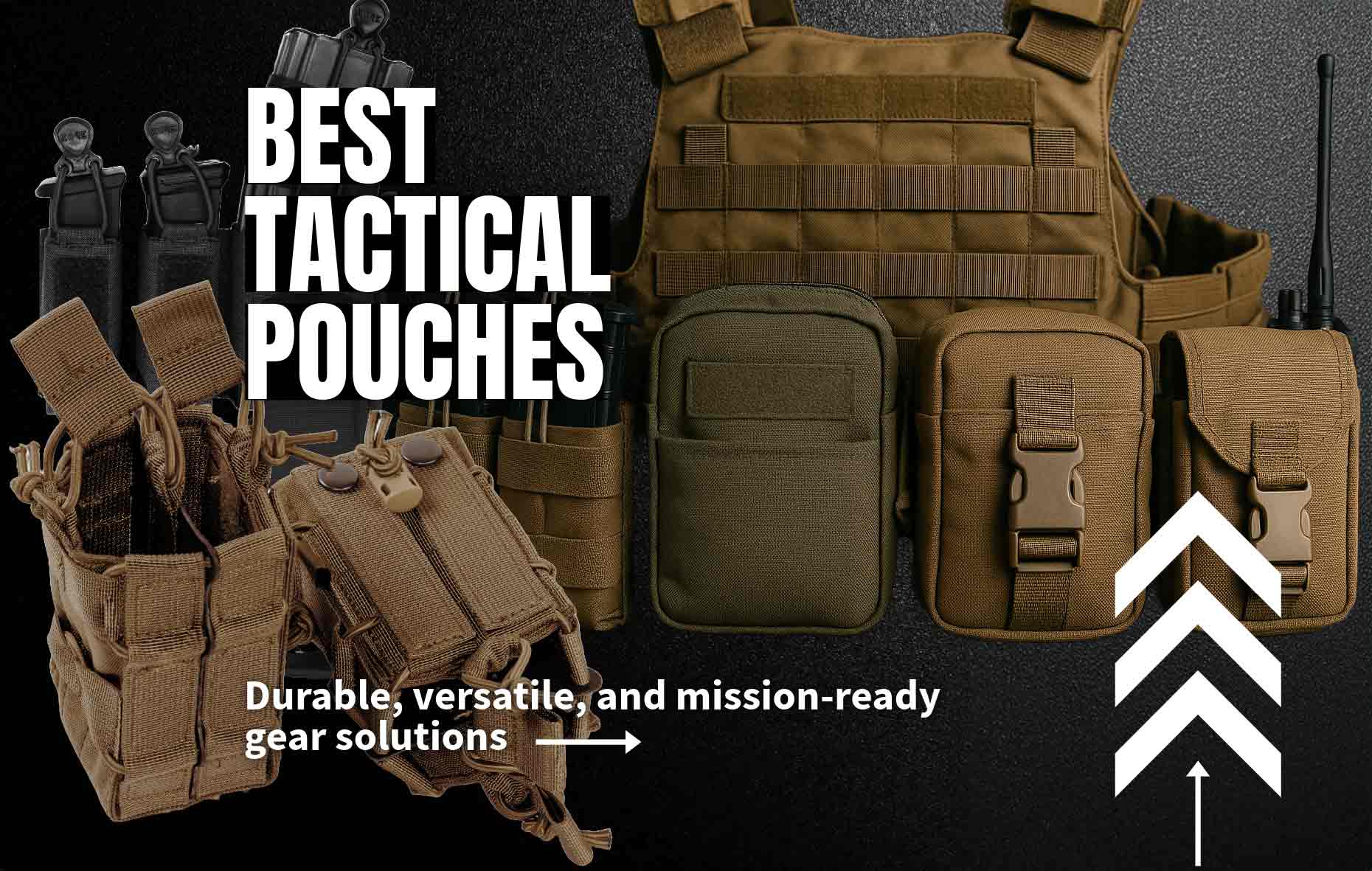 Top Tactical Pouches for Professional Gear Setups – Shield Concept