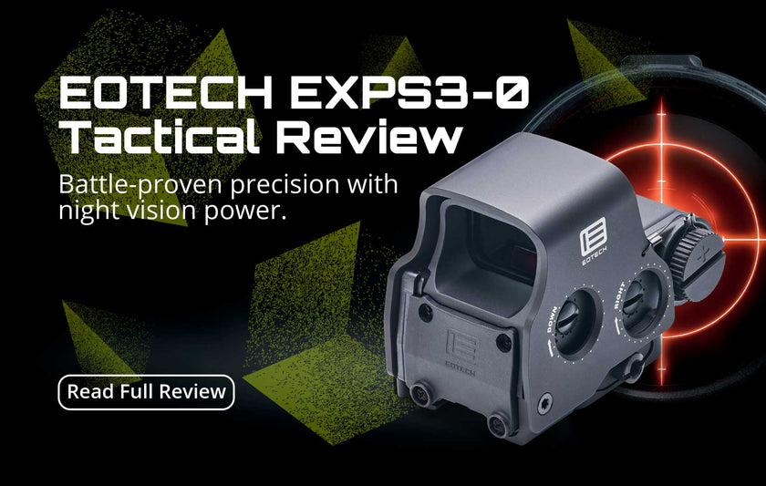 EOTECH EXPS3 Review: Elite Holographic Sight for Operators – Shield Concept